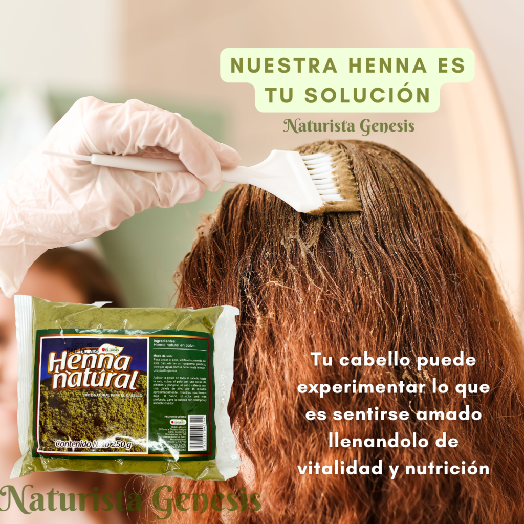 Henna En Polvo | Tinte Natural | 250g